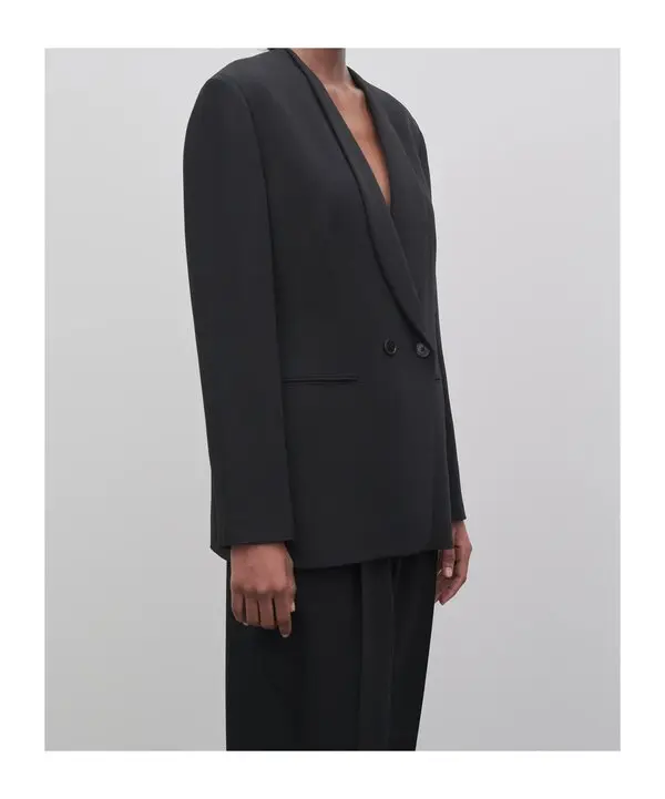 THE ROW Alda Double-breasted Blazer