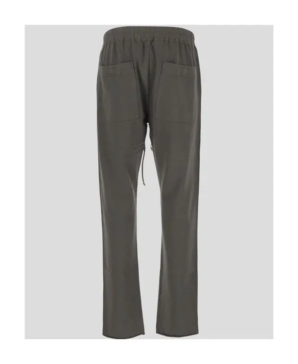 Rick Owens Berlin Organic Cotton Drawstring Trousers - Black