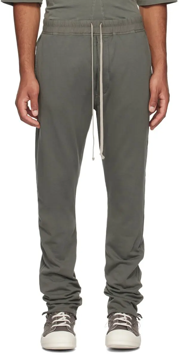 Rick Owens Berlin Organic Cotton Drawstring Trousers - Black