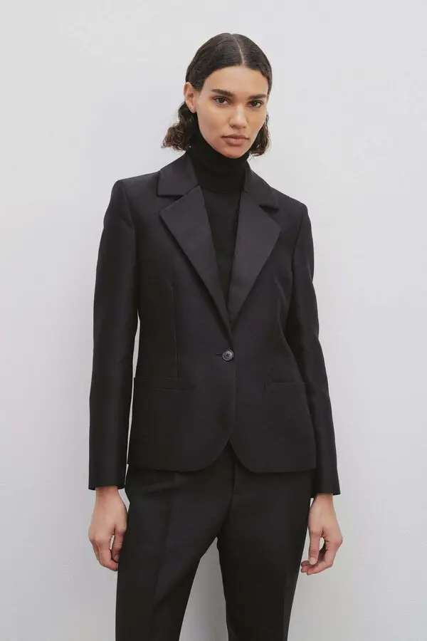THE ROW Single-breasted Wool Blazer