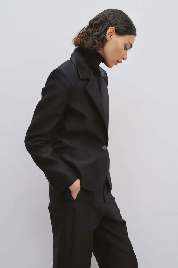 THE ROW Single-breasted Wool Blazer