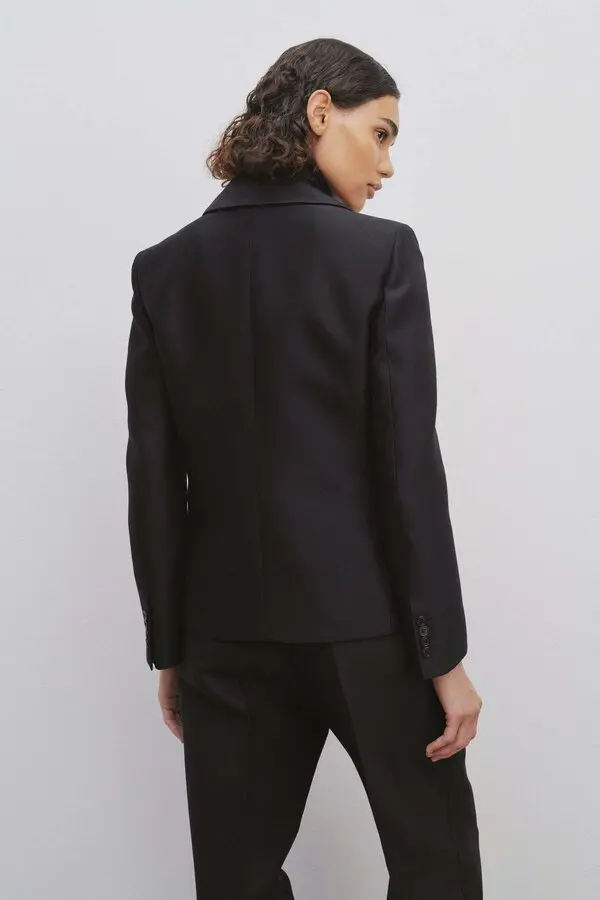 THE ROW Single-breasted Wool Blazer