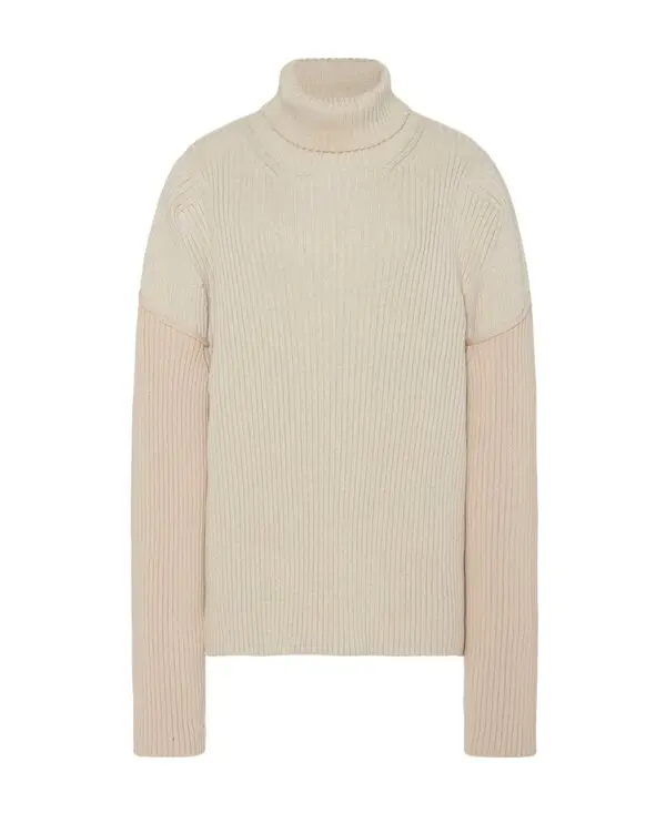 THE ROW Dua Drop-shoulder Ribbed Jumper