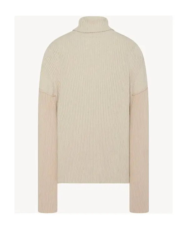 THE ROW Dua Drop-shoulder Ribbed Jumper