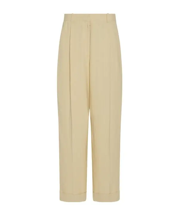 THE ROW Tor Pleated Casual Pants