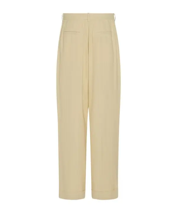 THE ROW Tor Pleated Casual Pants