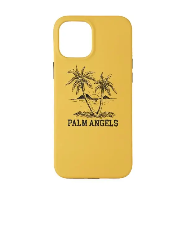 Palm Angels Sunset Iphone 12 Pro Max Mobile Phone Case - Yellow