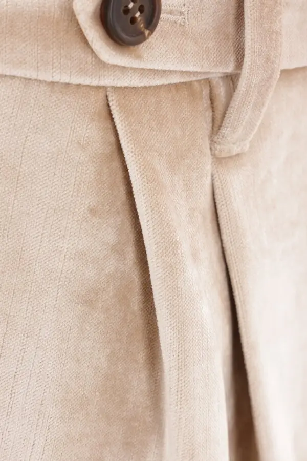 Brunello Cucinelli Pleated Velvet Mini Skirt