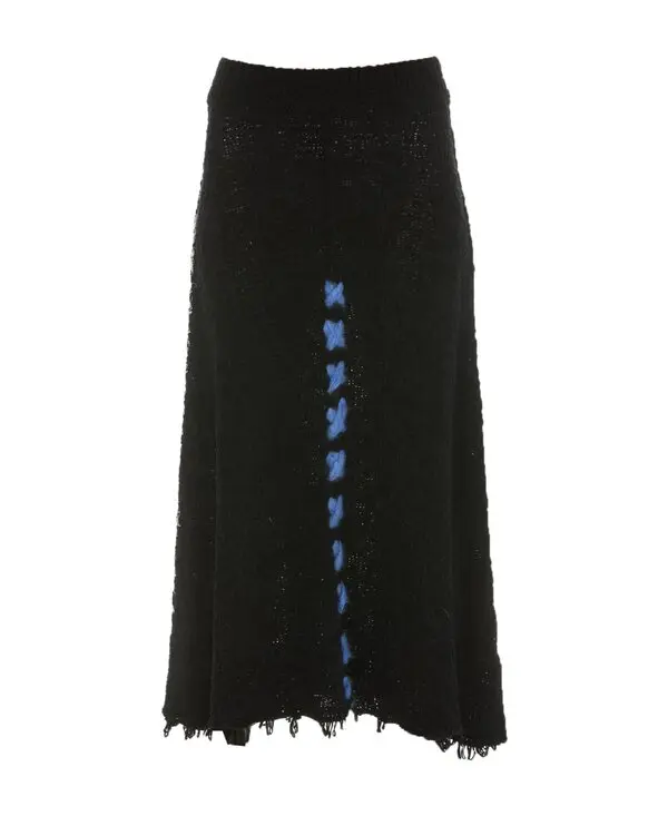 THE ROW Knitted High Waist Skirt