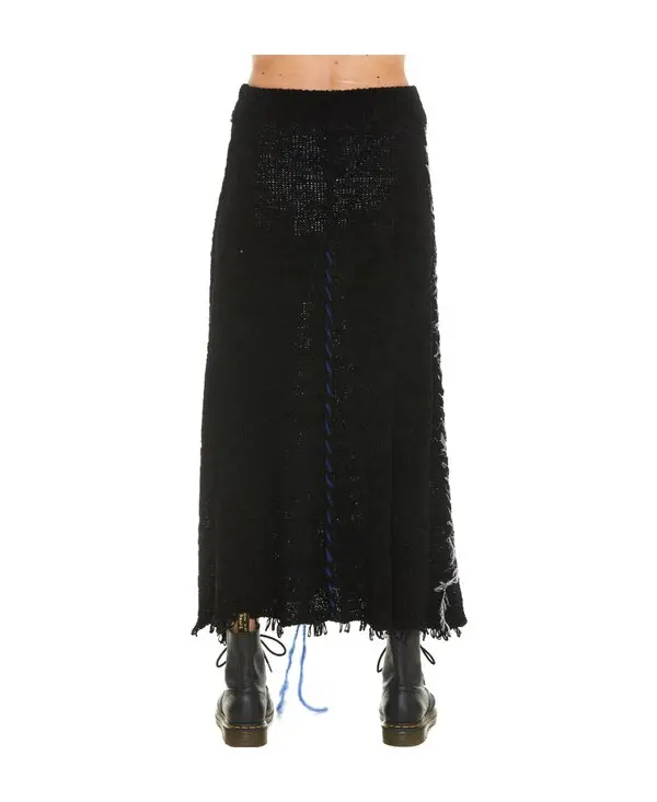 THE ROW Knitted High Waist Skirt