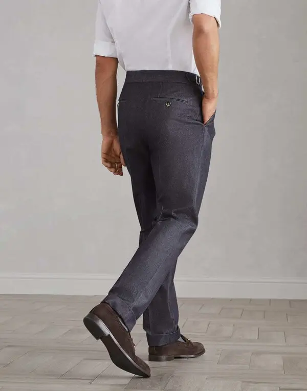 Brunello Cucinelli Cashmere Tapered Trousers