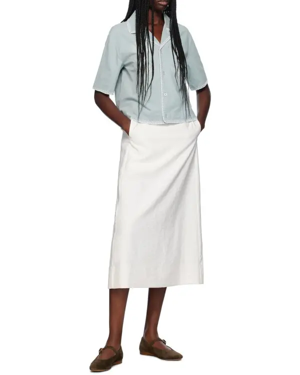 HOLZWEILER Gorti" Embroidered Short-sleeve Shirt