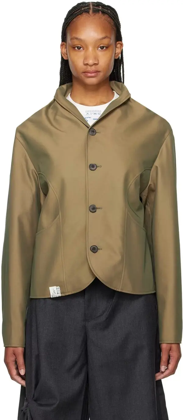 ADER ERROR Button Long Sleeve Casual Jacket