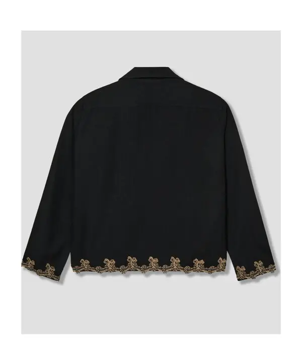 BODE Long-sleeved Wool Shirt