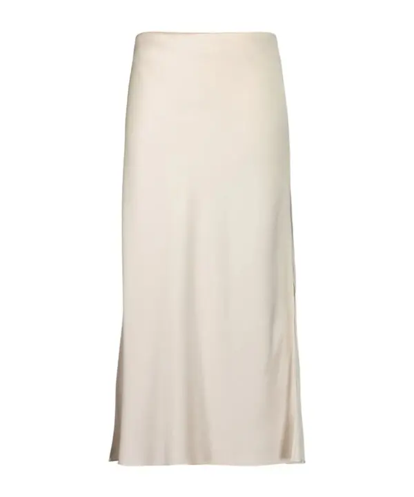 Brunello Cucinelli High Waisted A-line Midi Skirt