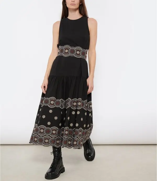 Vanessa Bruno Embroidered Dress