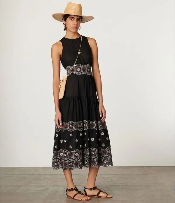 Vanessa Bruno Embroidered Dress
