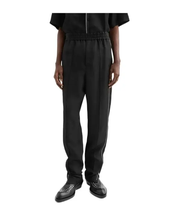 JIL SANDER Piped Trim Trousers