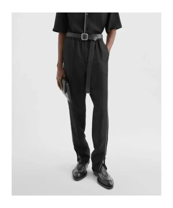 JIL SANDER Piped Trim Trousers
