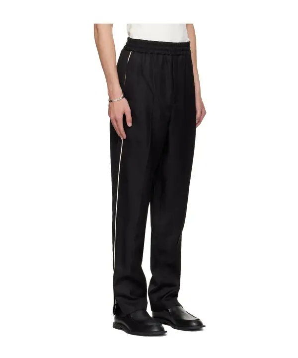 JIL SANDER Piped Trim Trousers