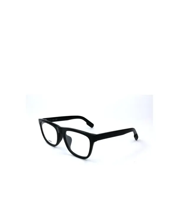 Kenzo Logo Flat Mirror Eyeglasses - Black