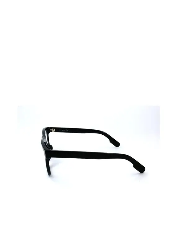 Kenzo Logo Flat Mirror Eyeglasses - Black