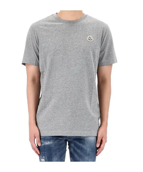 Moncler Short-sleeved T-shirt - Grey