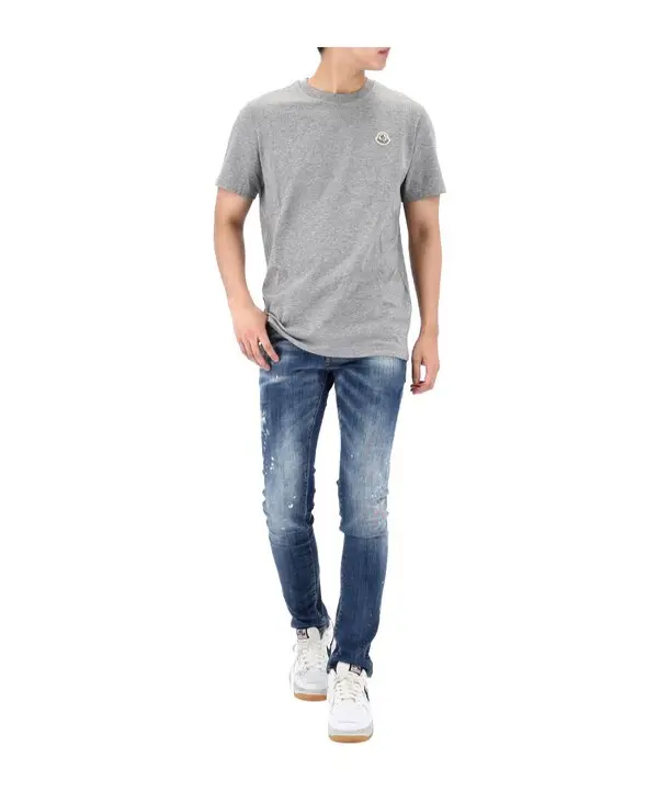 Moncler Short-sleeved T-shirt - Grey