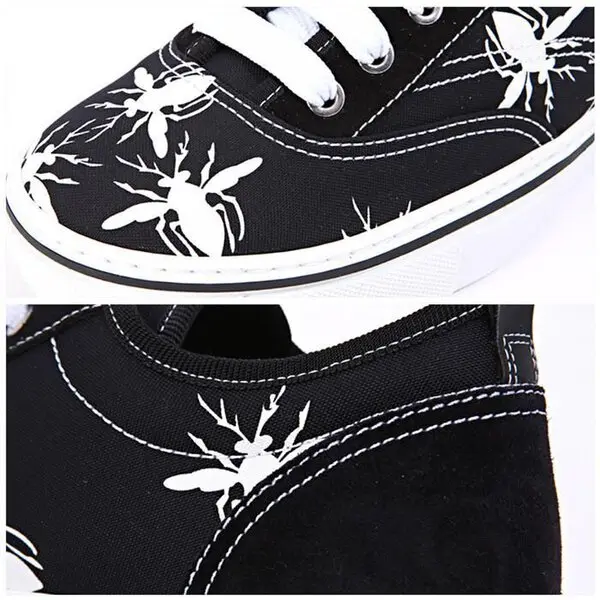 Dior Lace-up Low-top Casual Sneakers With Printed Motif