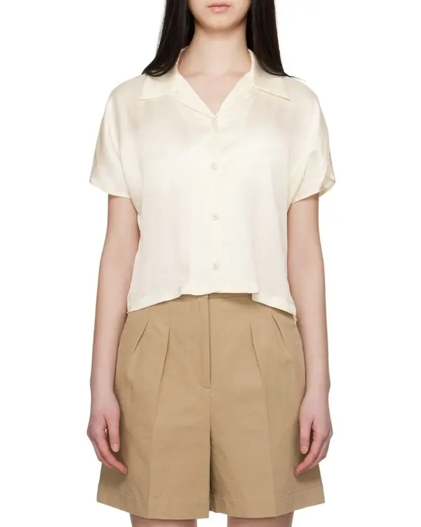 A.p.c. Buttoned Short-sleeved Shirt