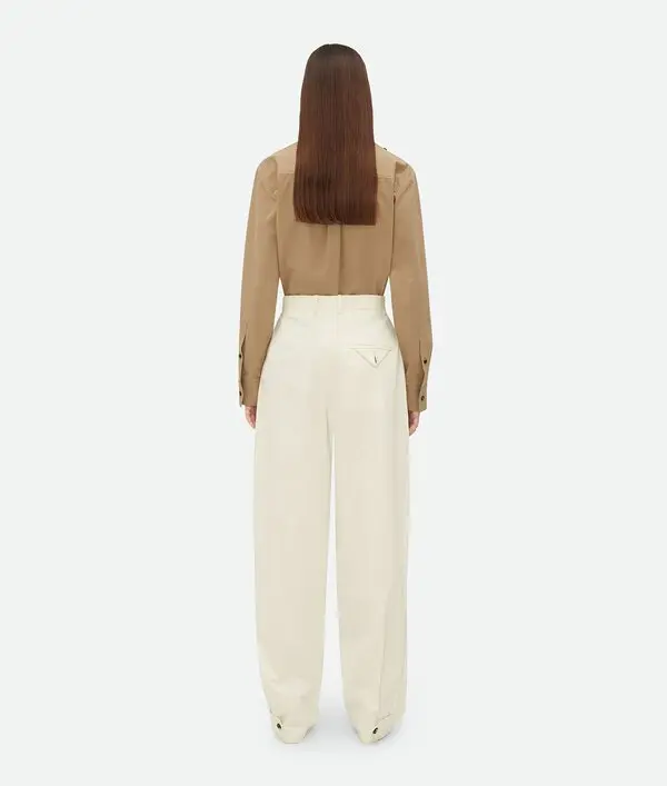 Bottega Veneta Twill Tapered Trousers