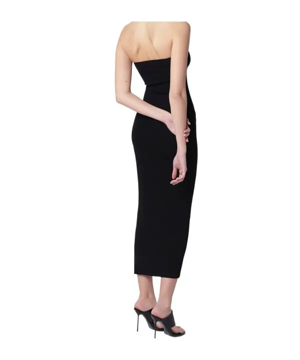 ENTIRE STUDIOS Strapless Midi Dress
