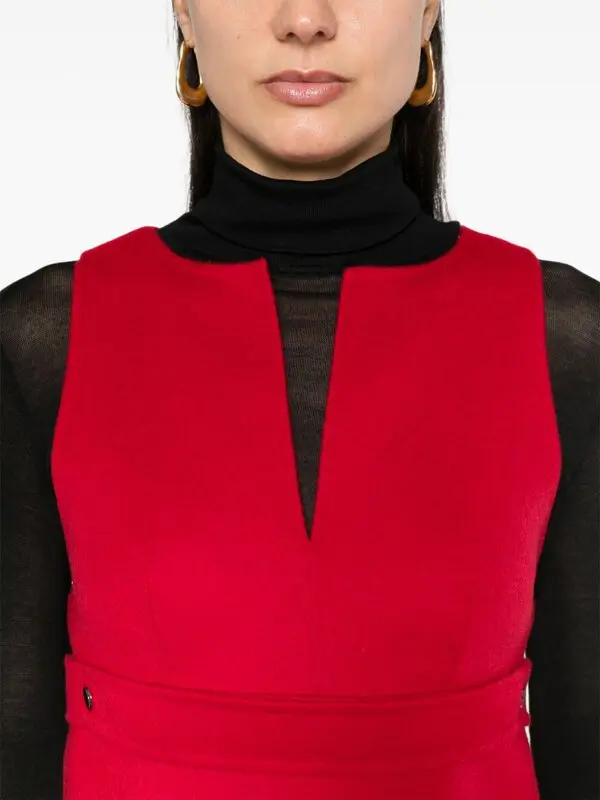 P.a.r.o.s.h Belted Mini Dress