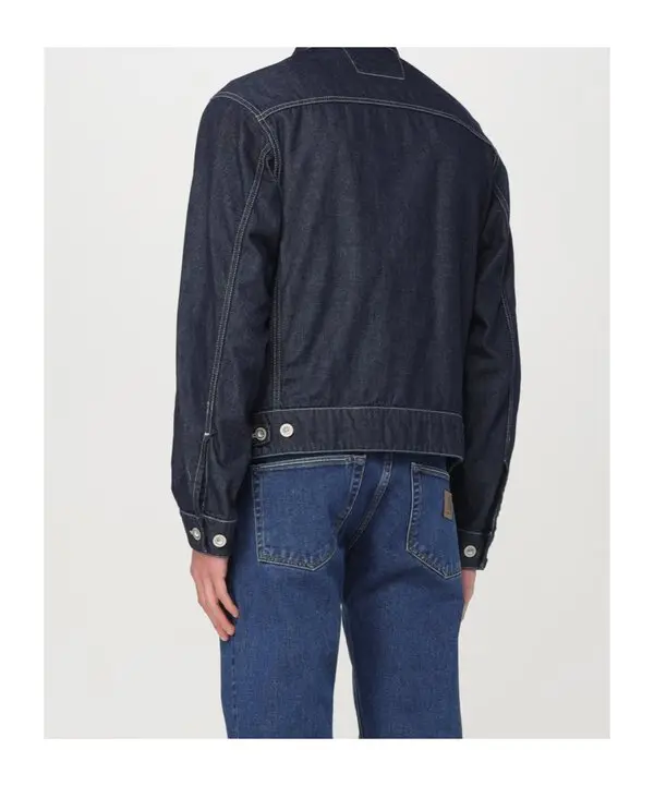 C.P. COMPANY Long-sleeved Denim Trucker Jacket