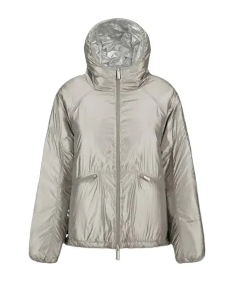 Herno Metallic Hooded Jacket