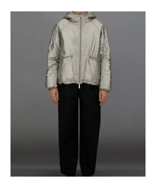 Herno Metallic Hooded Jacket