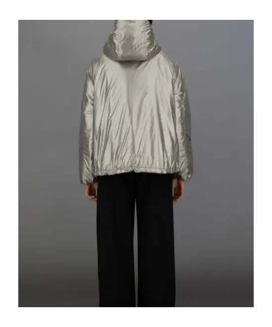 Herno Metallic Hooded Jacket