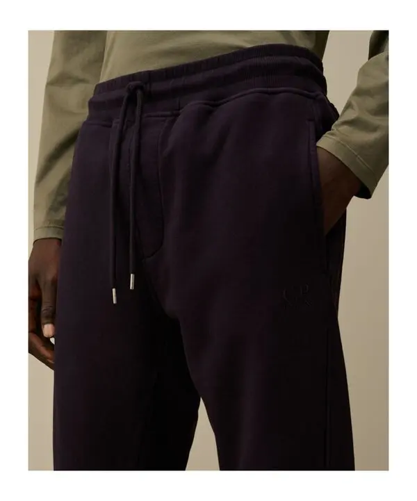 C.P. COMPANY Logo Embroidered Sweatpants