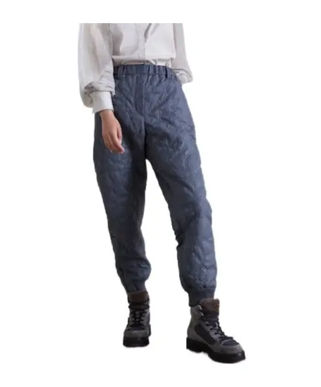Brunello Cucinelli Embroidered Quilted Track Pants