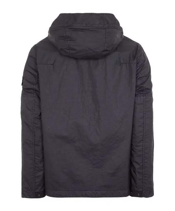 Stone Island Membrana 3l Tc Hooded Jacket - Blue