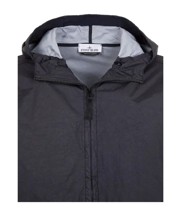 Stone Island Membrana 3l Tc Hooded Jacket - Blue