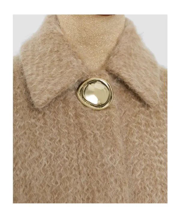 JOSEPH Alger Water Weave Wool Coat
