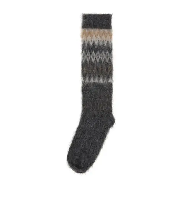 Brunello Cucinelli Patterned Socks