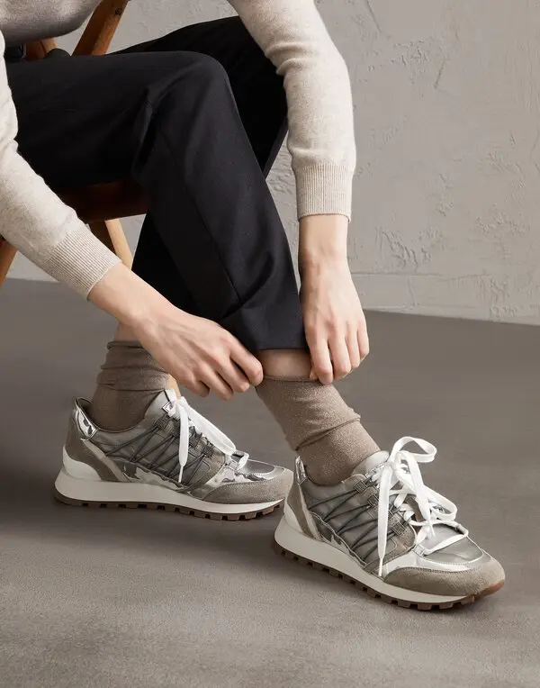 Brunello Cucinelli Glittered Ankle Socks