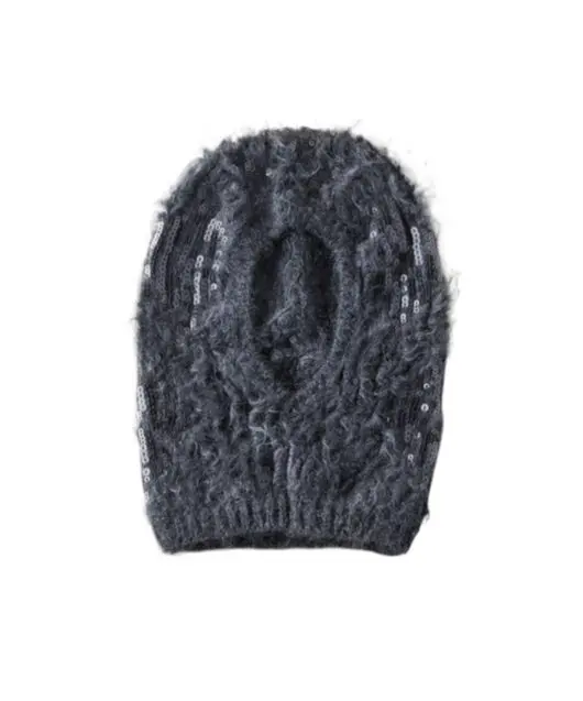 Brunello Cucinelli Knitted Embroidered Balaclava - Black