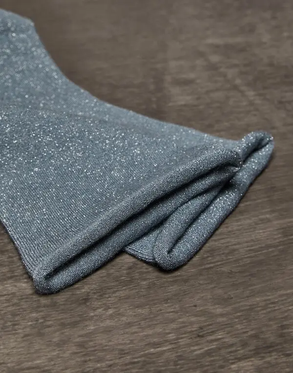Brunello Cucinelli Ribbed Crew Socks