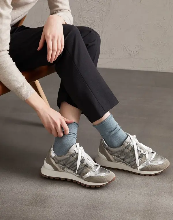 Brunello Cucinelli Ribbed Crew Socks