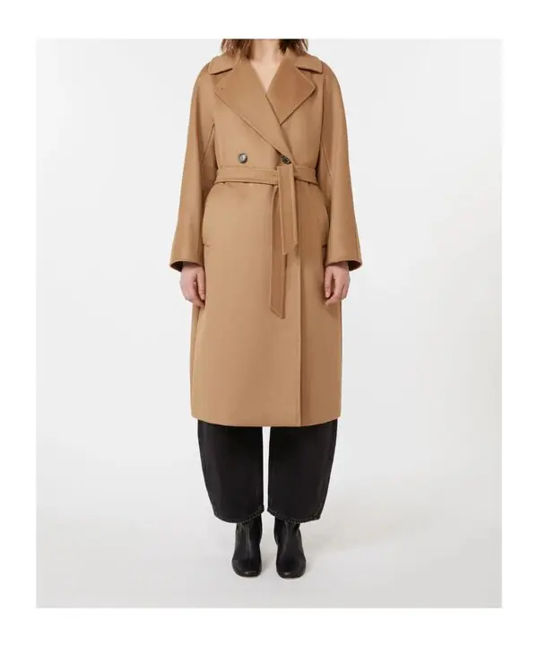 Max Mara Long-sleeved Double-breasted Coat