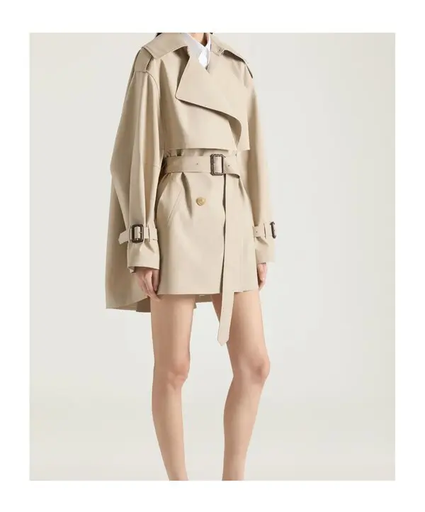 Givenchy Cocoon Short Trench Coat