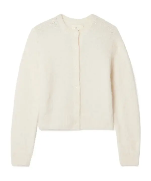 DÔEN Long-sleeved Cardigan - Cream
